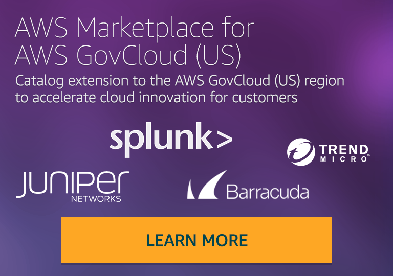 AWS Marketplace: Homepage